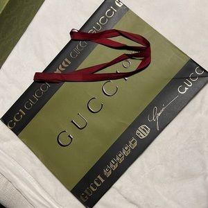 Gucci | Other | Authentic Gucci Packaging Bag Box Tissue Paper And ...